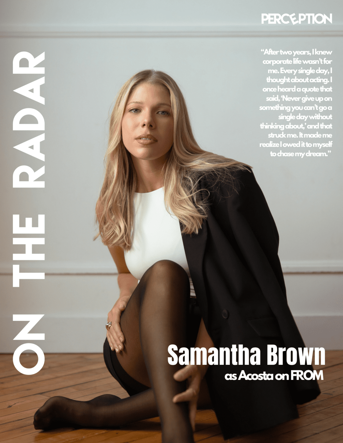 Samantha Brown: From Corporate Life to Fighting Monsters in FROM Season ...